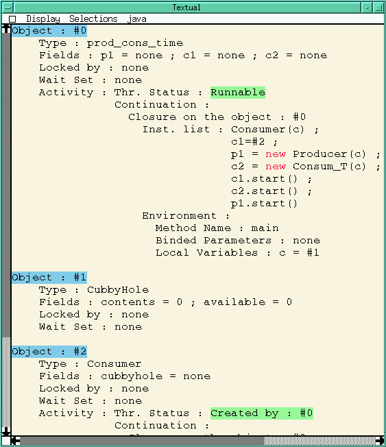 Java semantics and environment